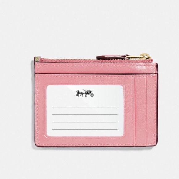 Coach | Bags | Mini Skinny Id Case In Signature Canvas | Poshmark